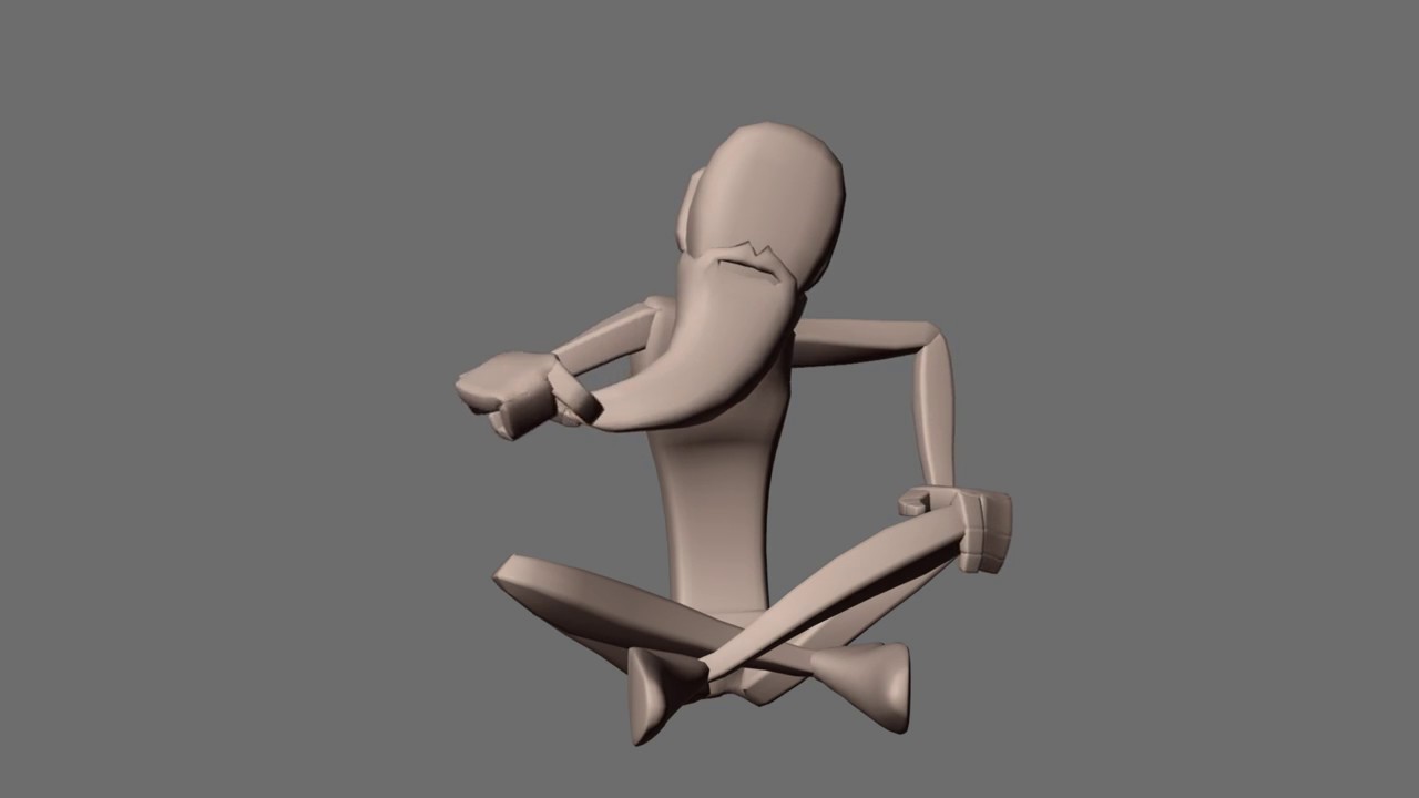 Sitting Animation - YouTube