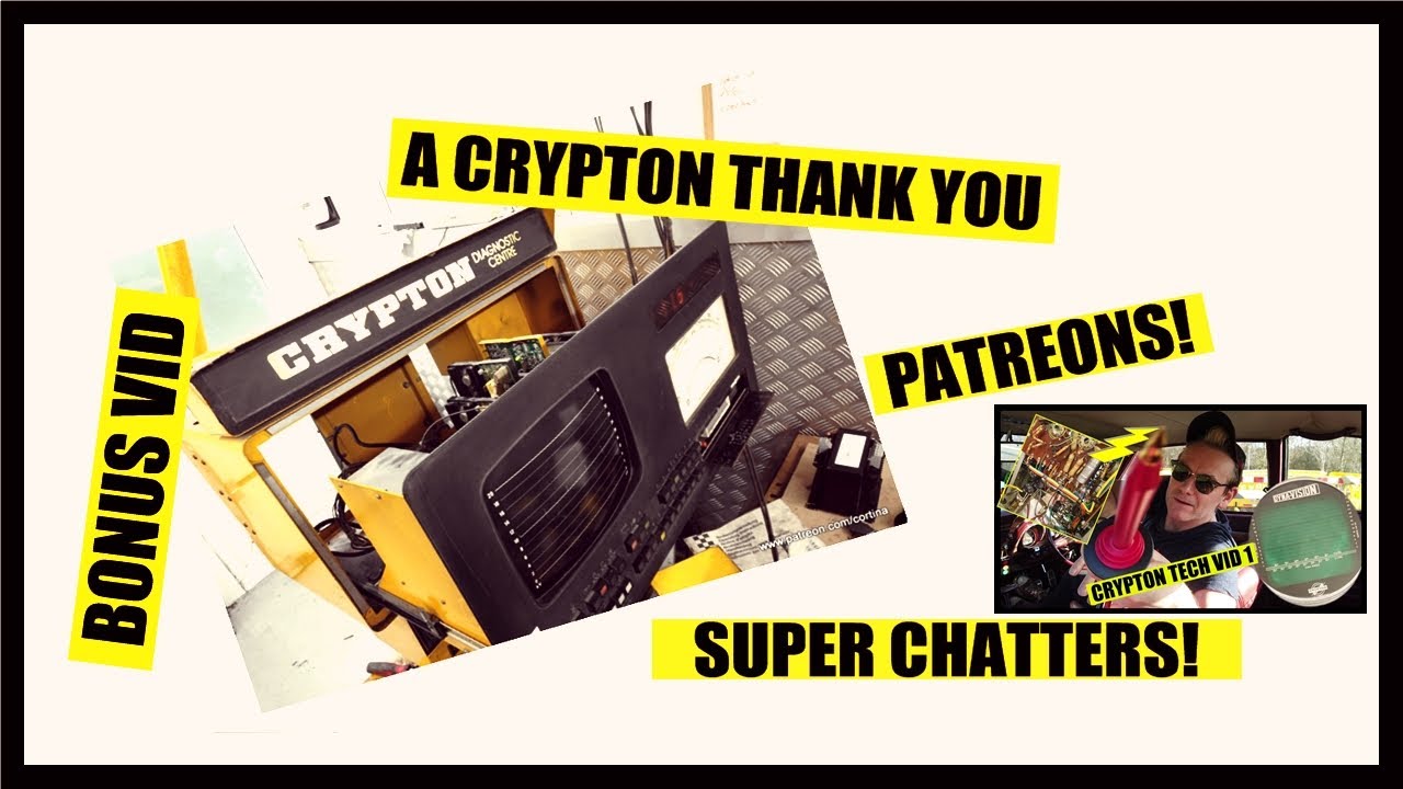 Crypton Motorscope - New Machine and a thank you - YouTube