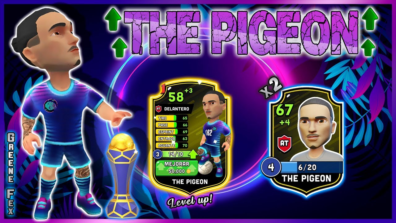 Mini Football | TOTY CUP🏆 THE PIGEON x2 (Level up)⚽ - YouTube