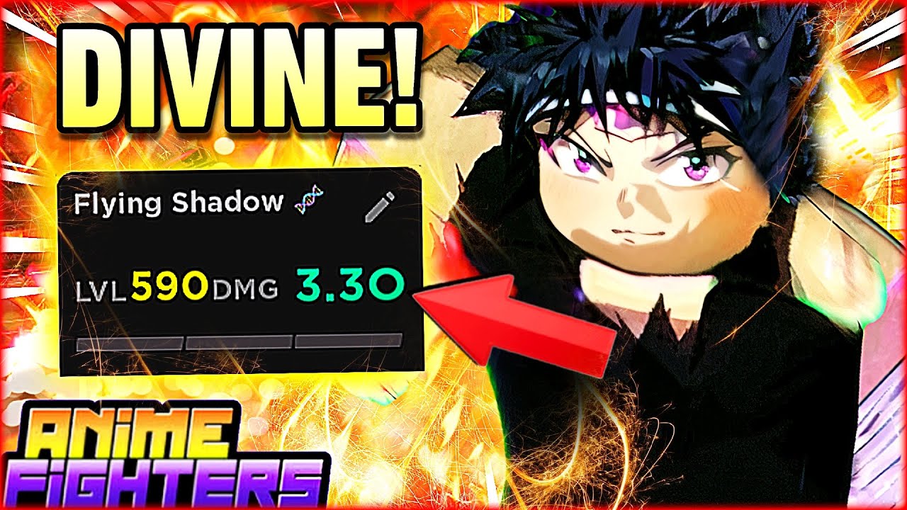 The NEW STRONGEST DIVINE 3.3O DAMAGE "Flying Shadow" In Anime Fighters ...