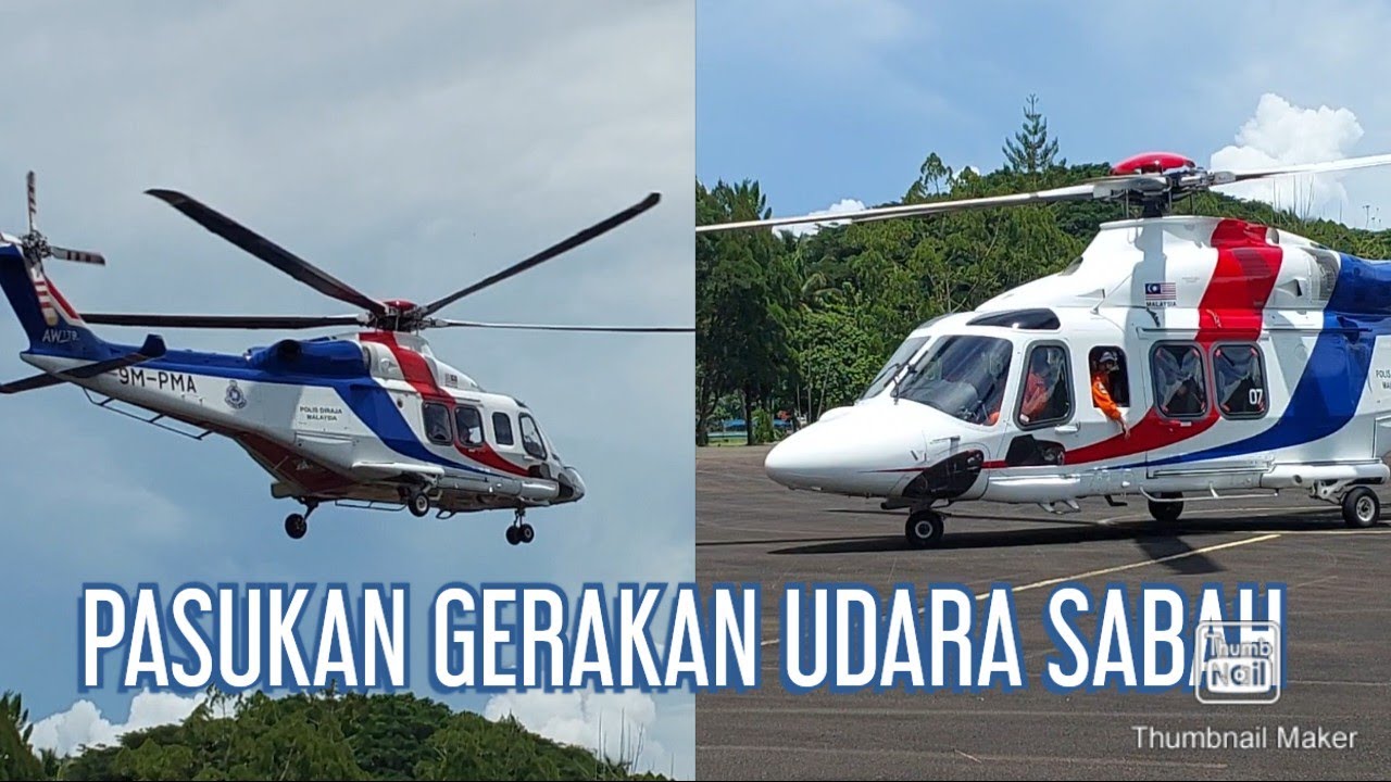 PASUKAN GERAKAN UDARA SABAH (PDRM) - YouTube