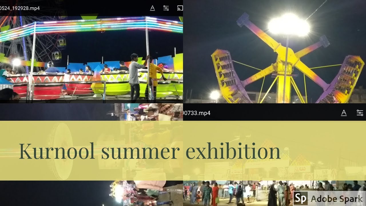 kurnool exhibition || summer exhibition|| kurnool exihibition 2019 ...