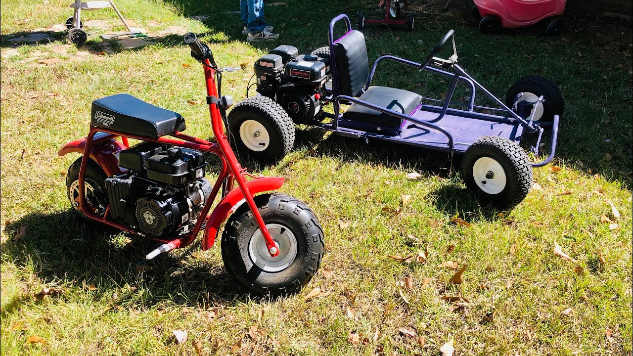 Carburetor replacement on my Coleman CT100U. #colemanminibike 😊 - YouTube