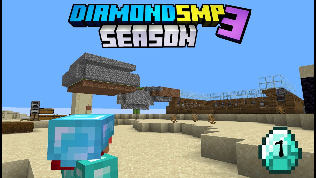 Diamond SMP Season 3 Episode 1: Villager Fun! - YouTube