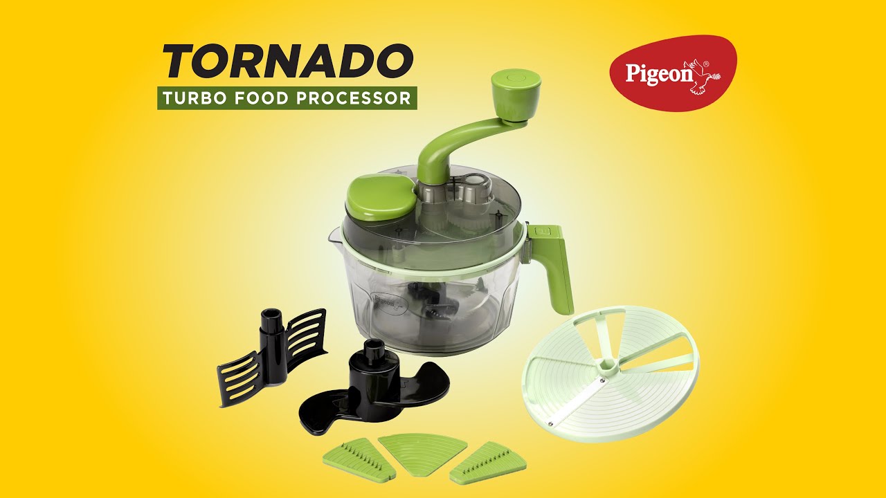 Tornado Turbo Food Processor - Manual Chopper - YouTube