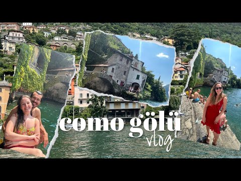 MİLANO VLOG | COMO GÖLÜ | NESSO'da Muhteşem Bir Deneyim🚤