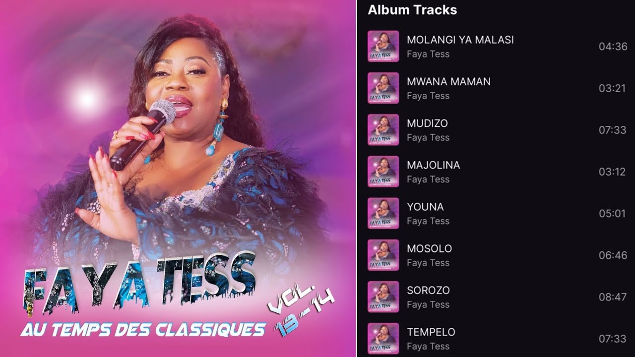 DJ NUMZ FAYA TESS AU TEMPS DES CLASSIQUES VOL 13 & 14 RHUMBA ALBUM ...