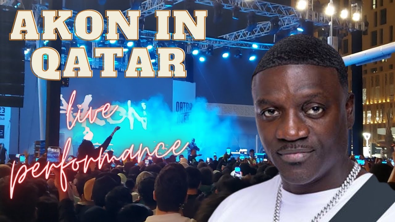 Akon in Qatar | live performance after the F1 Demo Partnership of F1 ...