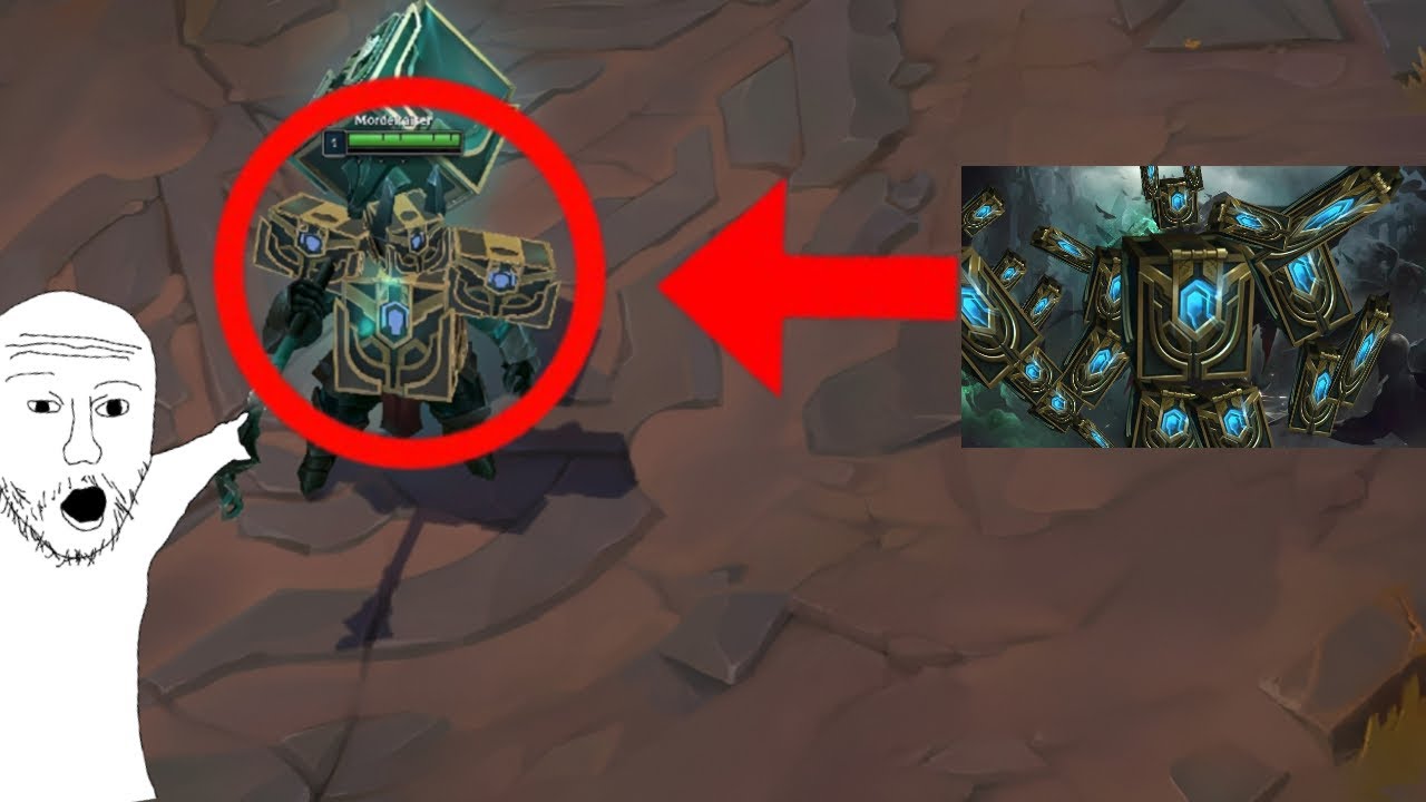 HEXTECH CHEST MORDEKAISER CUSTOM SKIN - YouTube