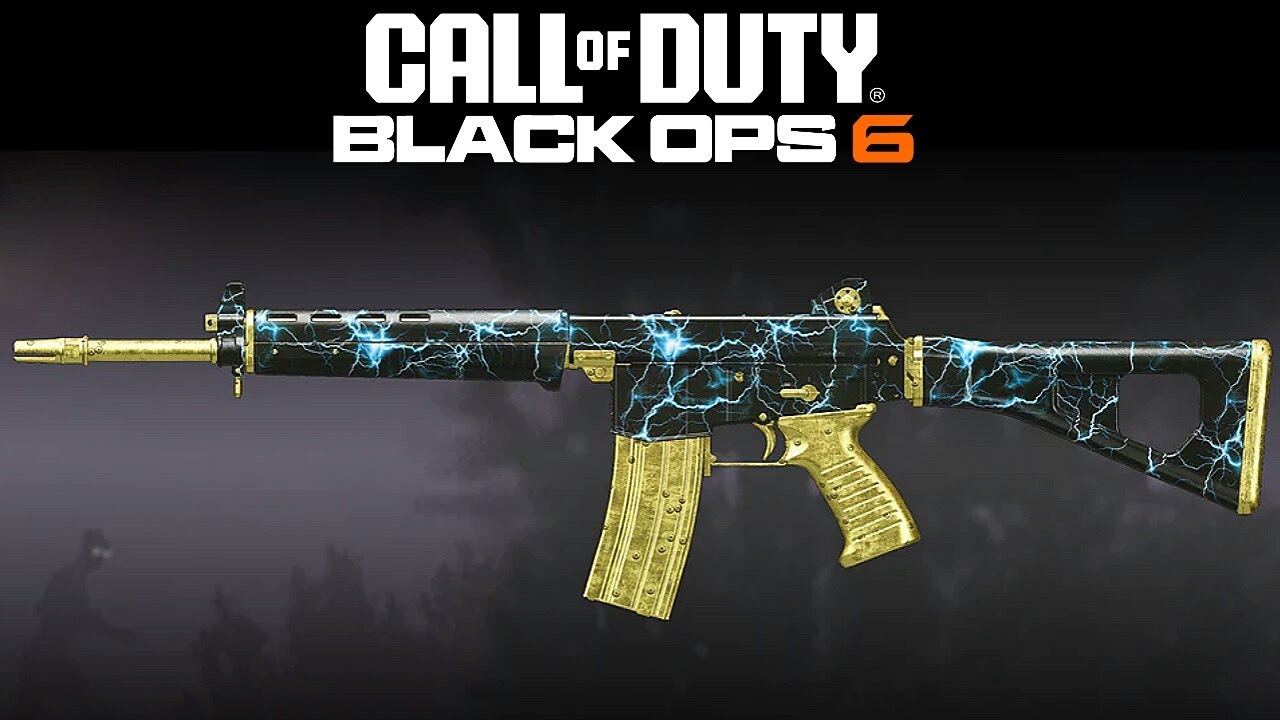 How To Unlock New Gold Lightning Camo In Black Ops 6 - YouTube