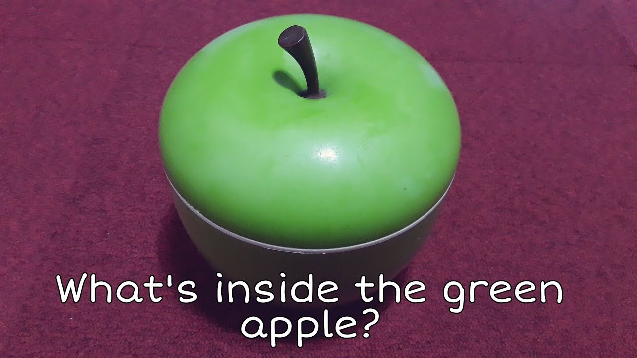 What's inside the green apple? - YouTube