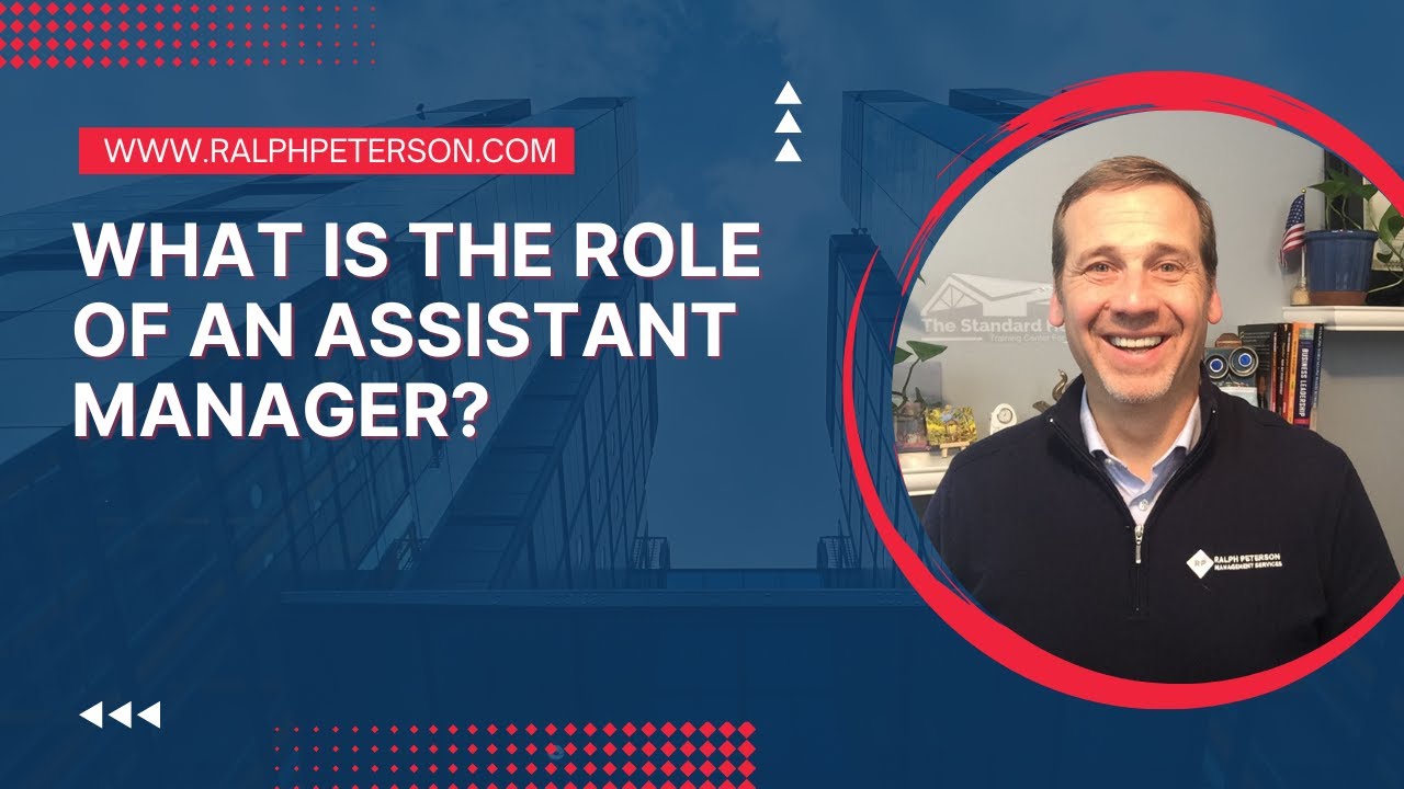 What's The Role Of An Assistant Manager? #ManagementIn60 - YouTube