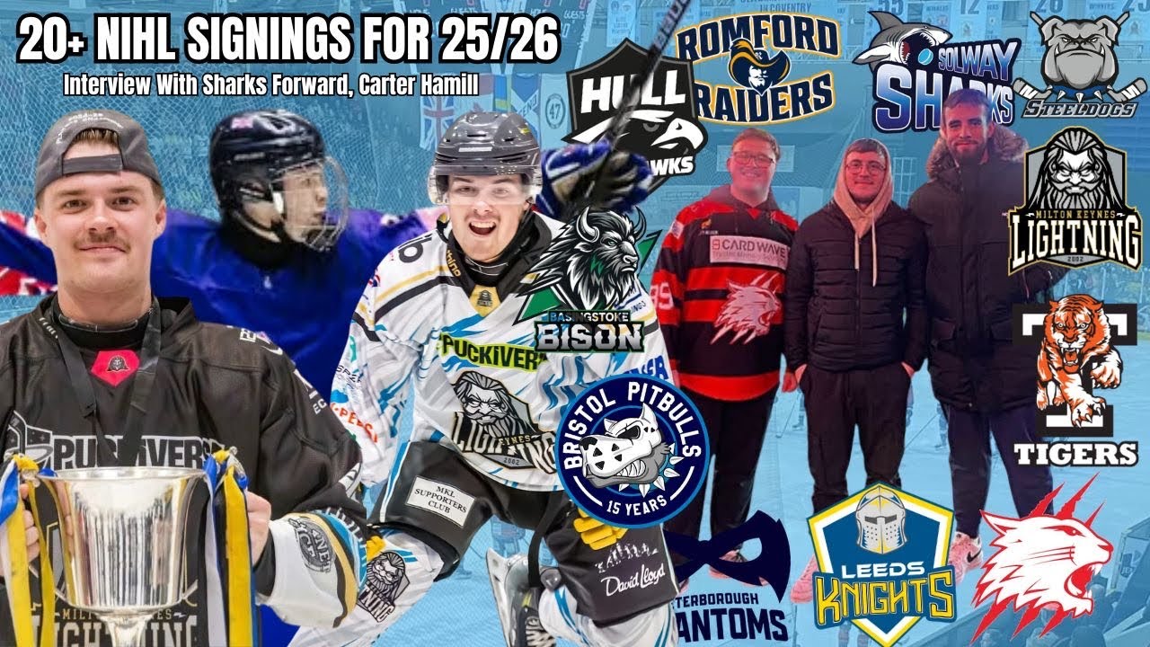 Interview With Carter Hamill🏒(Latest NIHL Signing News)👀 Macca's Talk ...