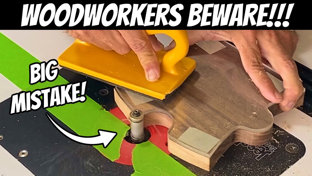 The WORST router flush trimming MISTAKES (You’re doing it WRONG) - YouTube