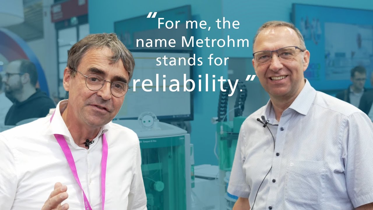Metrohm product portfolio: A variety of robust and reliable instruments ...