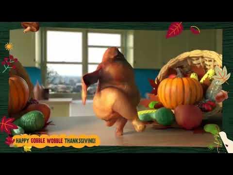 Happy Gobble Wobble Thanksgiving Spot (Nickelodeon U.S.) - YouTube