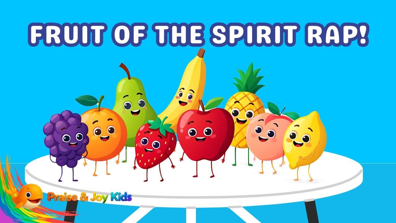 🍇 FRUIT OF THE SPIRIT RAP! Cool Christian Kids Song (Lyrics) | Praise ...