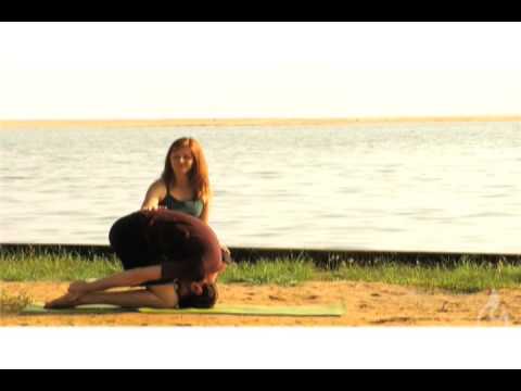 Moksha's Posture Tip of the Month - Rabbit Pose - YouTube