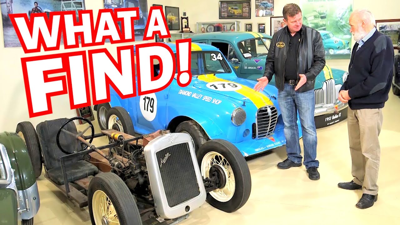 Peter Brock's Paddock Basher Found and More! Terry Dowel Collection Pt ...