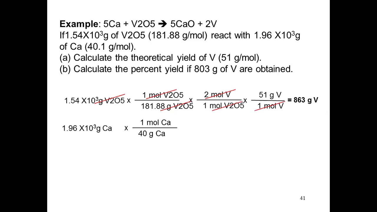 Chem 101 problem solving P2 - YouTube