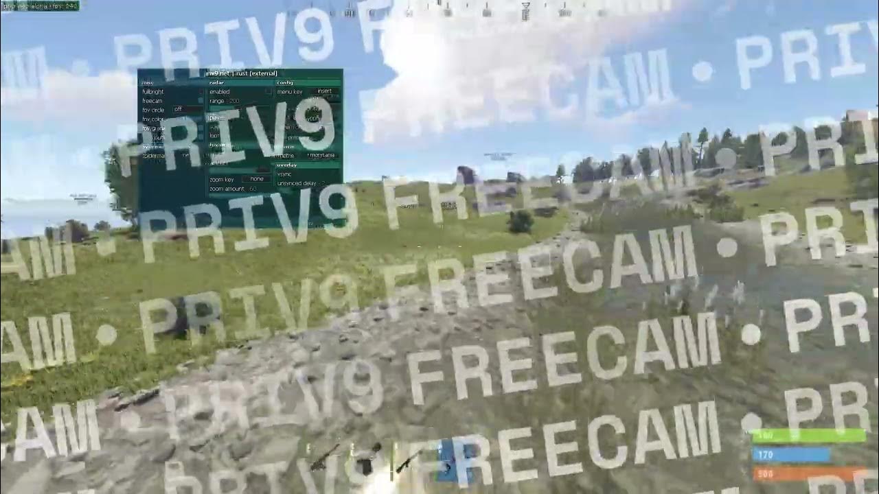 FREECAM BY PRIV9.NET RUST - YouTube