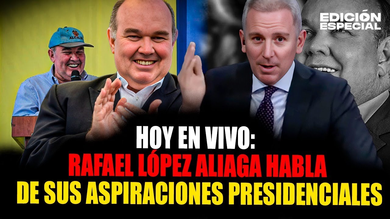 MAY 28 - Rafael López Aliaga habla de sus aspiraciones presidenciales ...