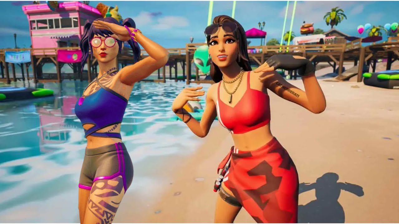 Fortnite Boardwalk Ruby and Beach Crystal get the VR !!!! - YouTube