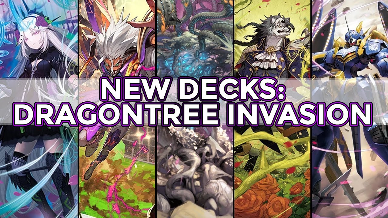 Dragontree Invasion: Preliminary Deck Builds for D-BT09 - YouTube