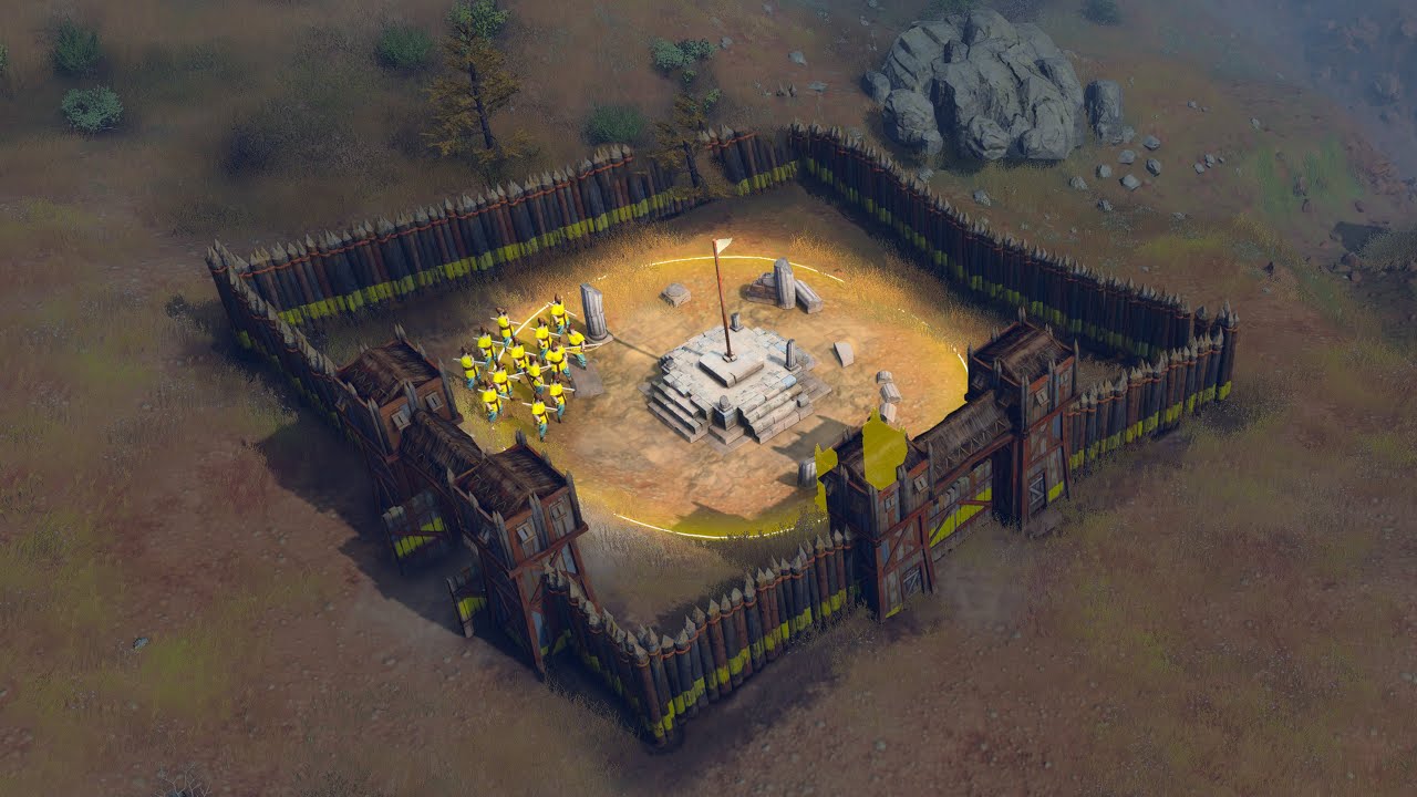 Age of Empires 4 - 3v3 SACRED SITE ON THE HILL | Multiplayer Gameplay ...