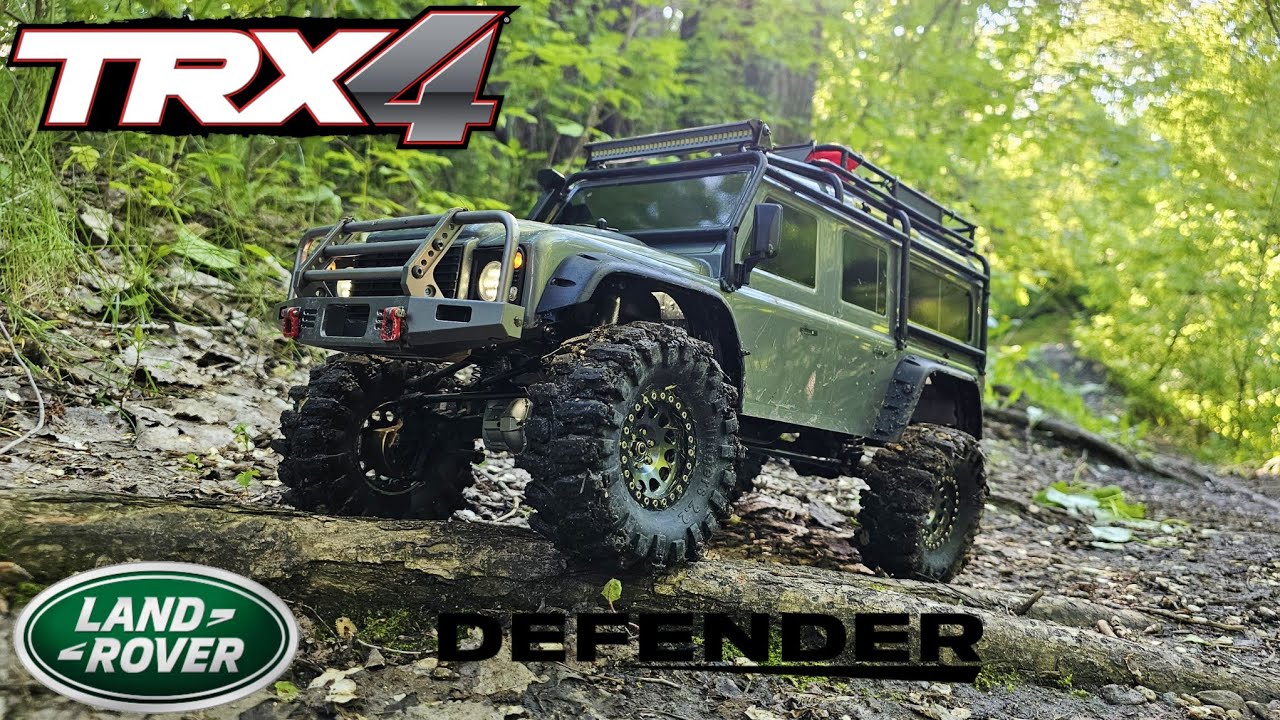 TRX4 Defender - Epic Trail Run! - YouTube