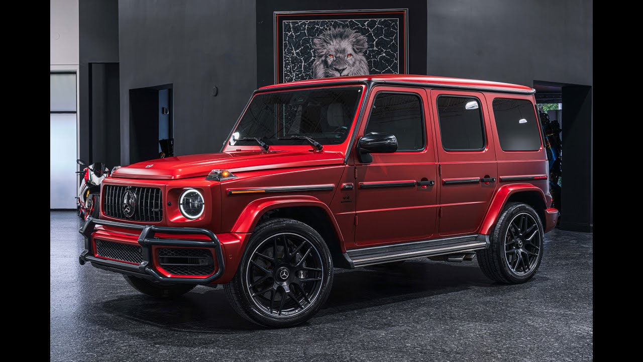 G Manufaktur Exclusive Edition 2021 Mercedes-Benz G63 AMG in Cardinal ...