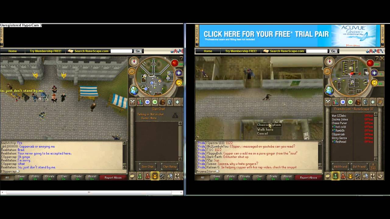Impersonating CopperCab and Pruane2Forever - RuneScape (Part 2) - YouTube