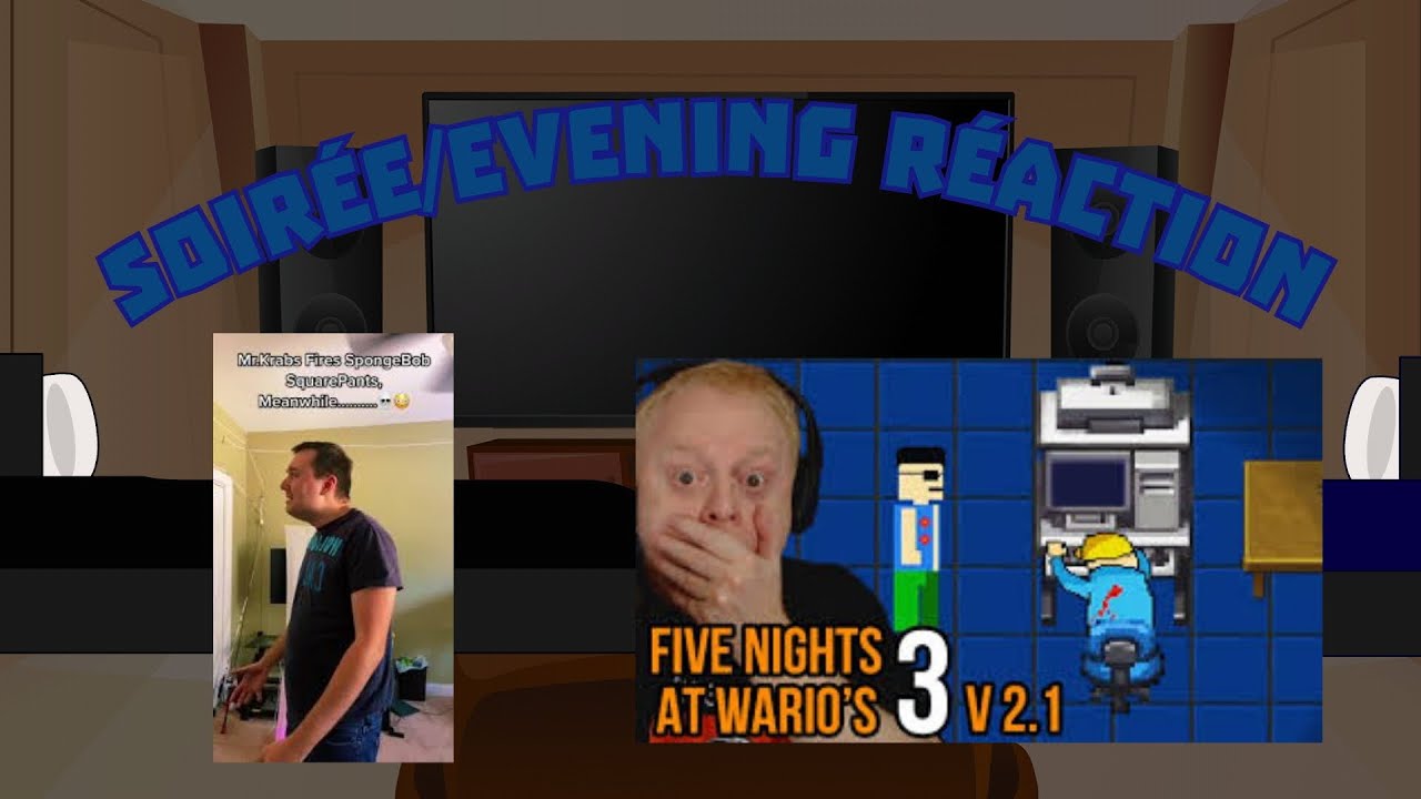 Soirée/Evening Réaction : Tal_On et/and, Taste Gaming : Five Night At ...