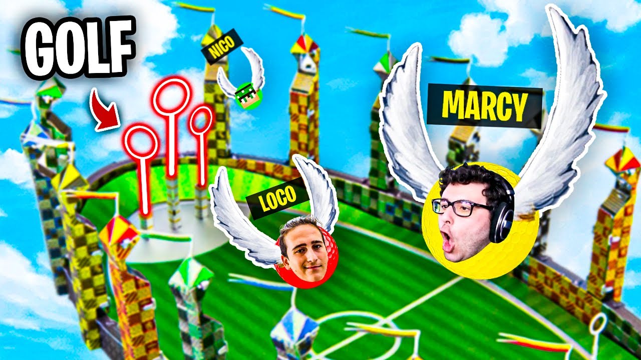 GOLF NELLA MAPPA DI HARRY POTTER! - Hogwarts Mini Golf - YouTube