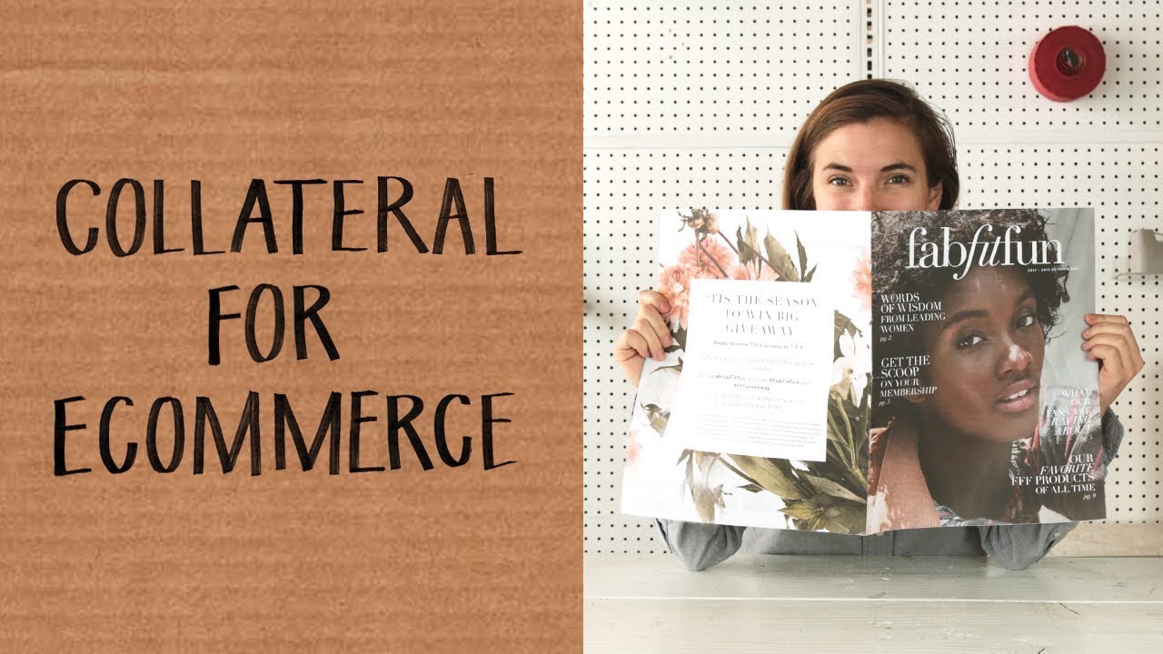 How to Use Printed Collateral in Ecommerce - YouTube