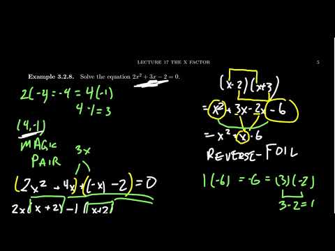 The Reverse-FOIL Method - YouTube