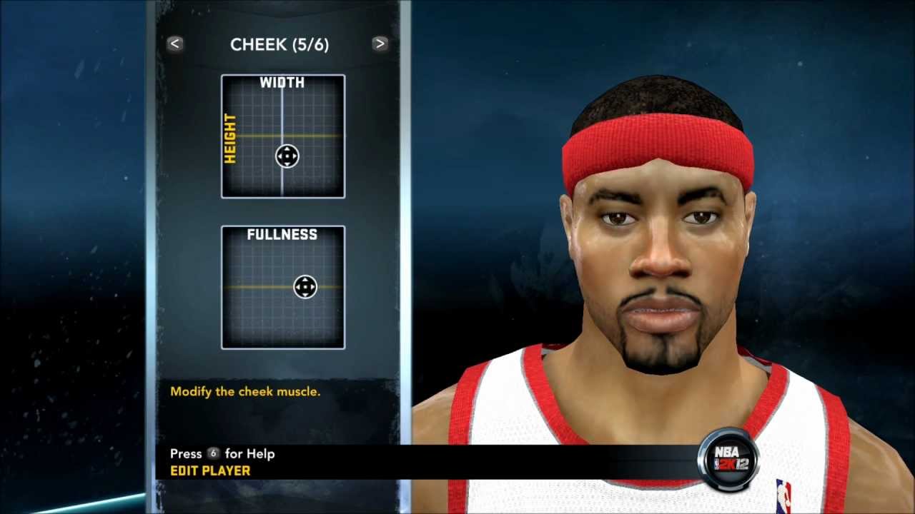 NBA 2K12 - How To Create Rasheed Wallace - YouTube