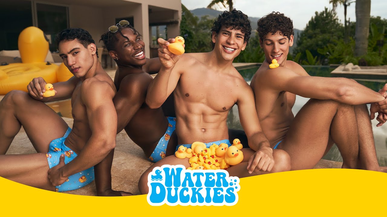 Unleash the Fun 💦 Water Duckies Swimwear Collection! by PUMP! Underwear ☀️🕶️⛱️ - YouTube