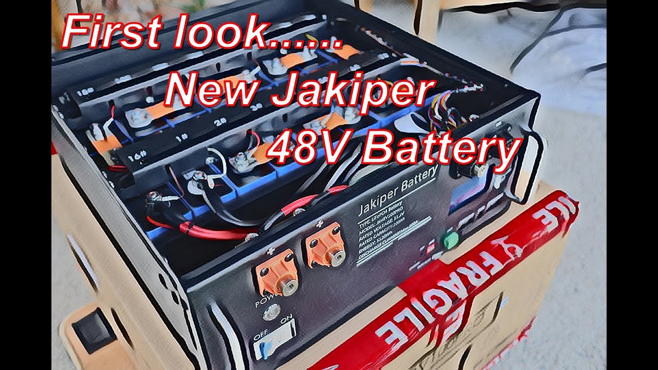 JAKIPER 48V 100AH rack mount battery, first look - YouTube