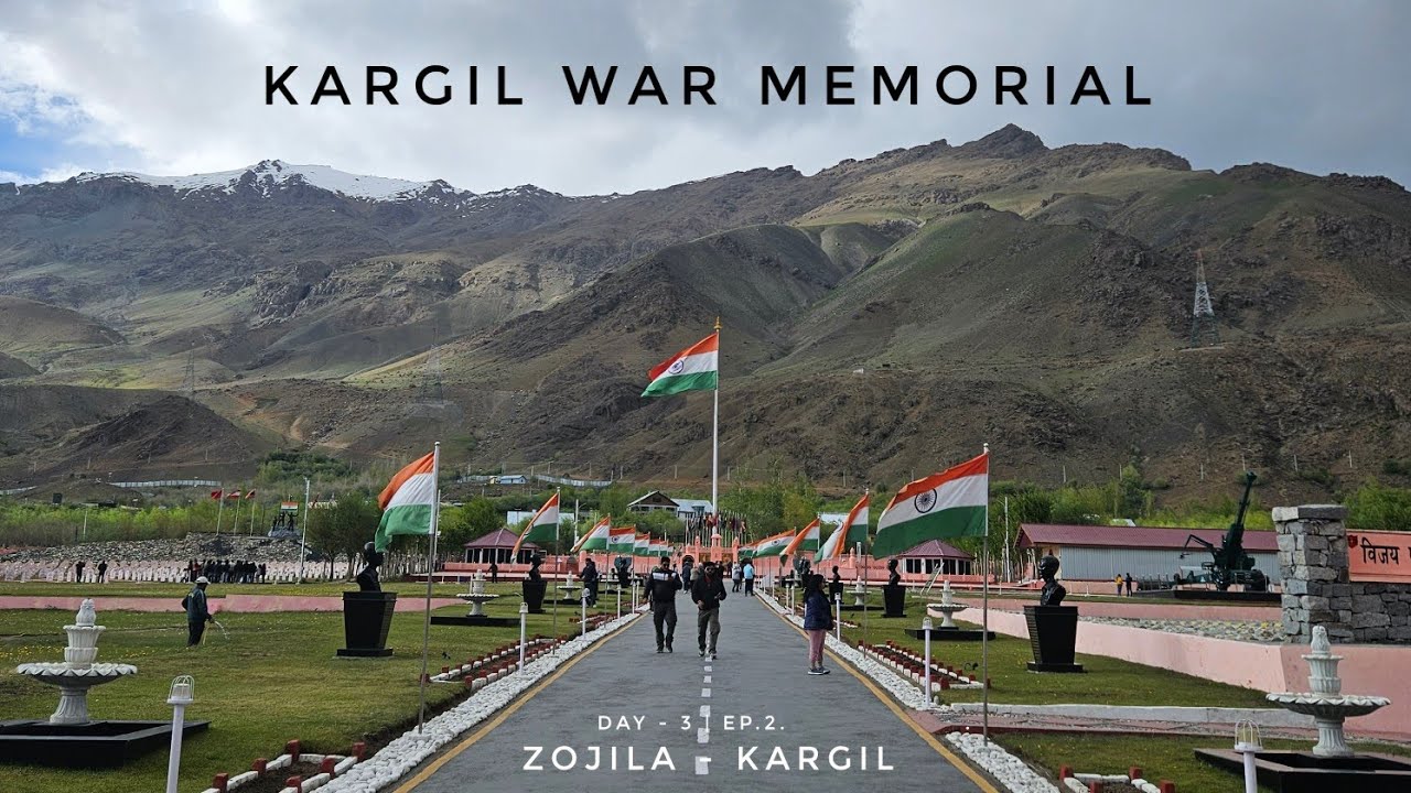 Kargil War Memorial - A Must Visit Place 🇮🇳 | Srinagar - Kargil | Day 3 ...