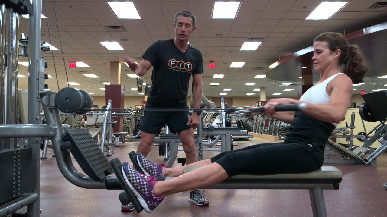 Seated Row, Reach And Row - YouTube