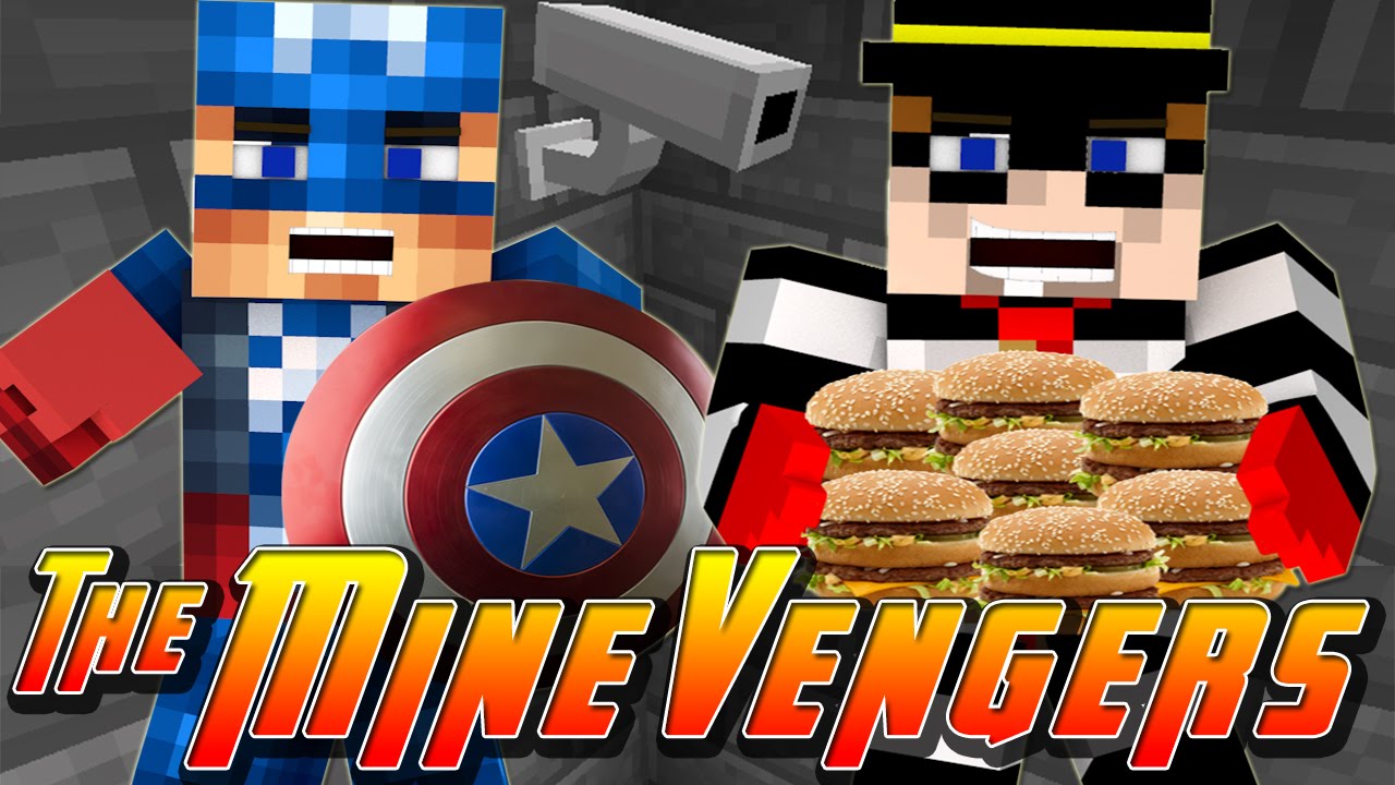 Minecraft MineVengers - SAVING MCDONALDS!!! - YouTube