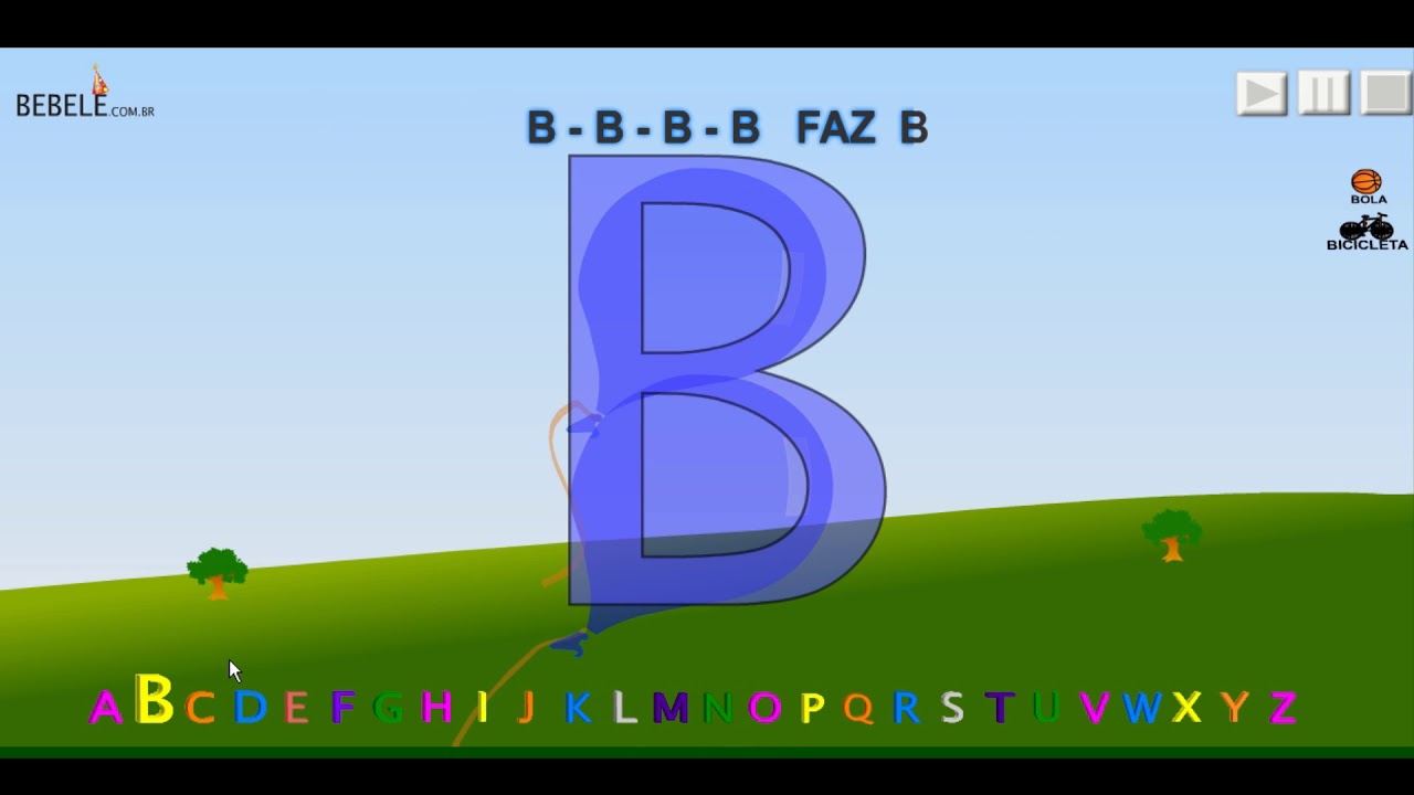 Alfabeto Fonético - Letra B - Som e Boquinha da letra - YouTube