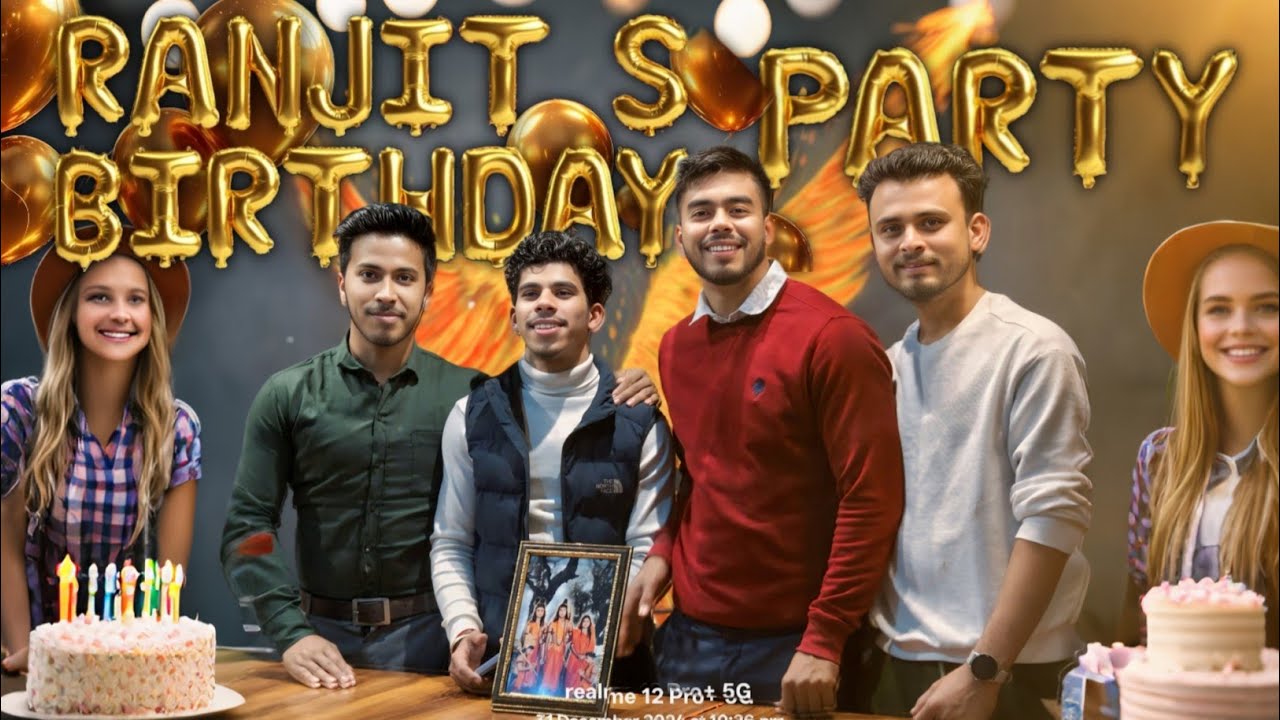 Ranjit's BIRTHDAY PRATY CELEBRATION 🎊| - YouTube