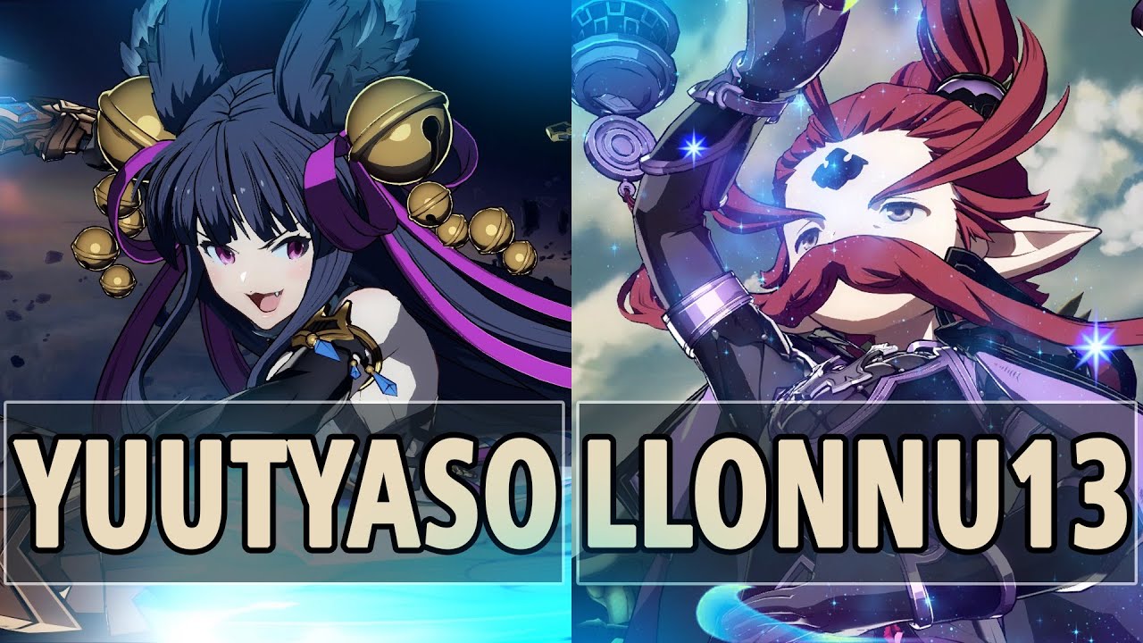 GBVSR: Yuutyaso (Yuel) Vs EGO|LLon_Nu13 (Anre) | High Level Gameplay ...
