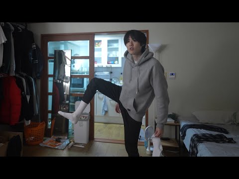 Buying socks in South Korea