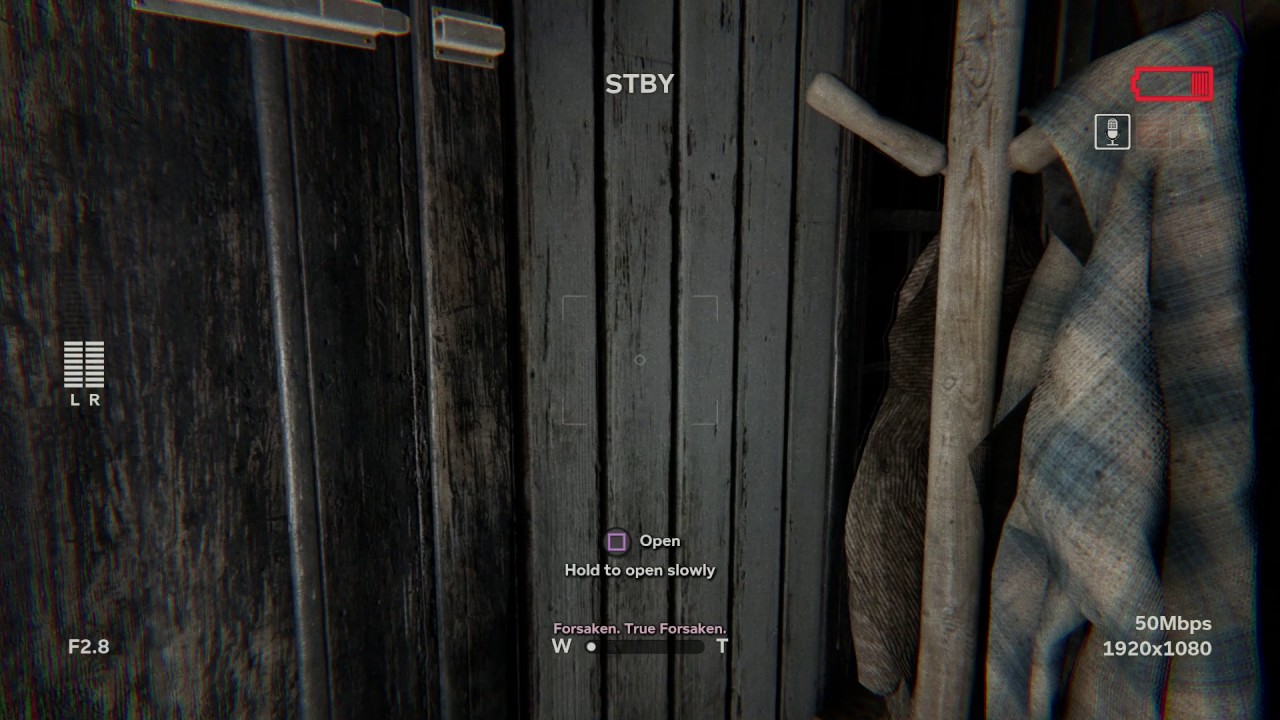 Outlast 2 - The Crash: Hear Through Walls & Track Sounds w Microphone ...