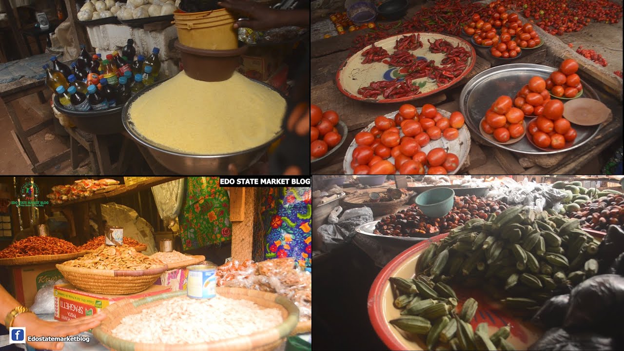 EDO: PRICE OF FOOD ITEMS AT SANTANA MARKET, WATCH THE CURRENT SITUATION ...