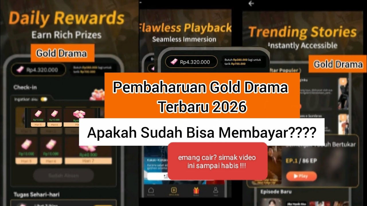 GOLD DRAMA APAKAH TERBUKTI MEMBAYAR, GOLD DRAMA APAKAH MEMBAYAR ...