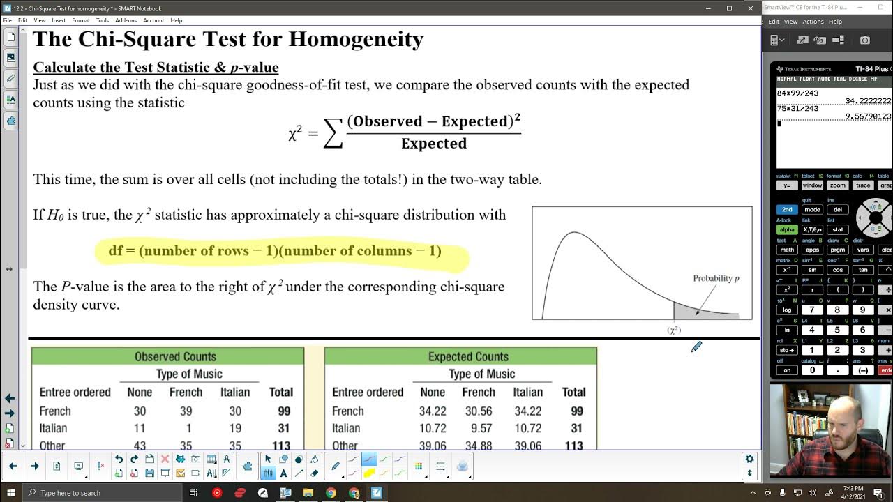 Chi-Square Test for Homogeneity - YouTube